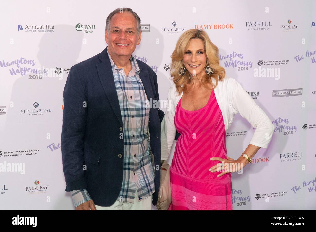 Neil Raynor and Randi Schatz attend The Samuel Waxman Cancer Research ...