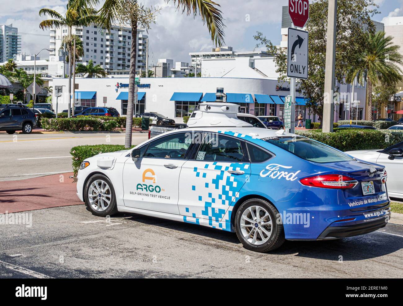 Argo self driving test vehicle ford hi-res stock photography and images ...