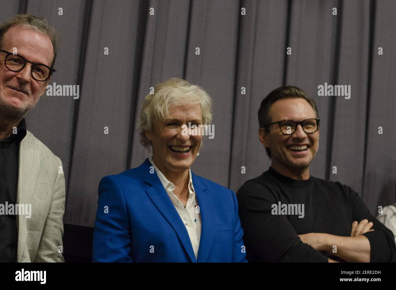 Director Björn Runge, Actors Christian Slater and Glenn Close and ...