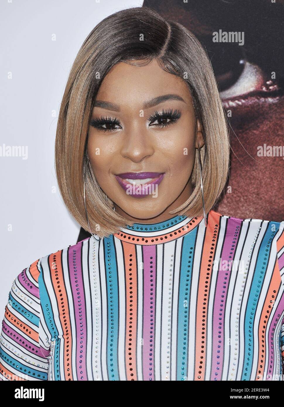 Porscha Coleman arrives at "The Equalizer 2" Los Angeles Premiere held ...