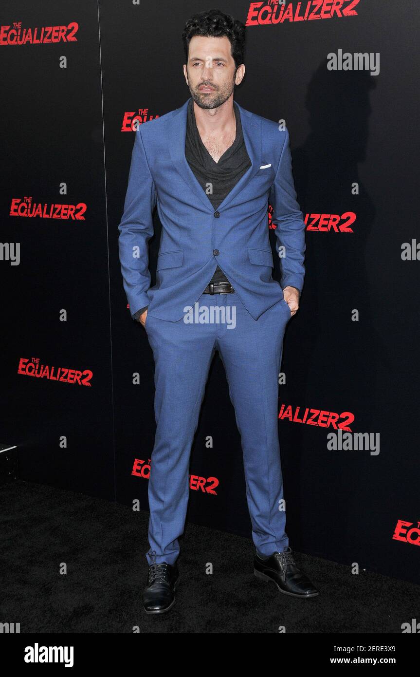 Adam Karst arrives at "The Equalizer 2" Los Angeles Premiere held at ...