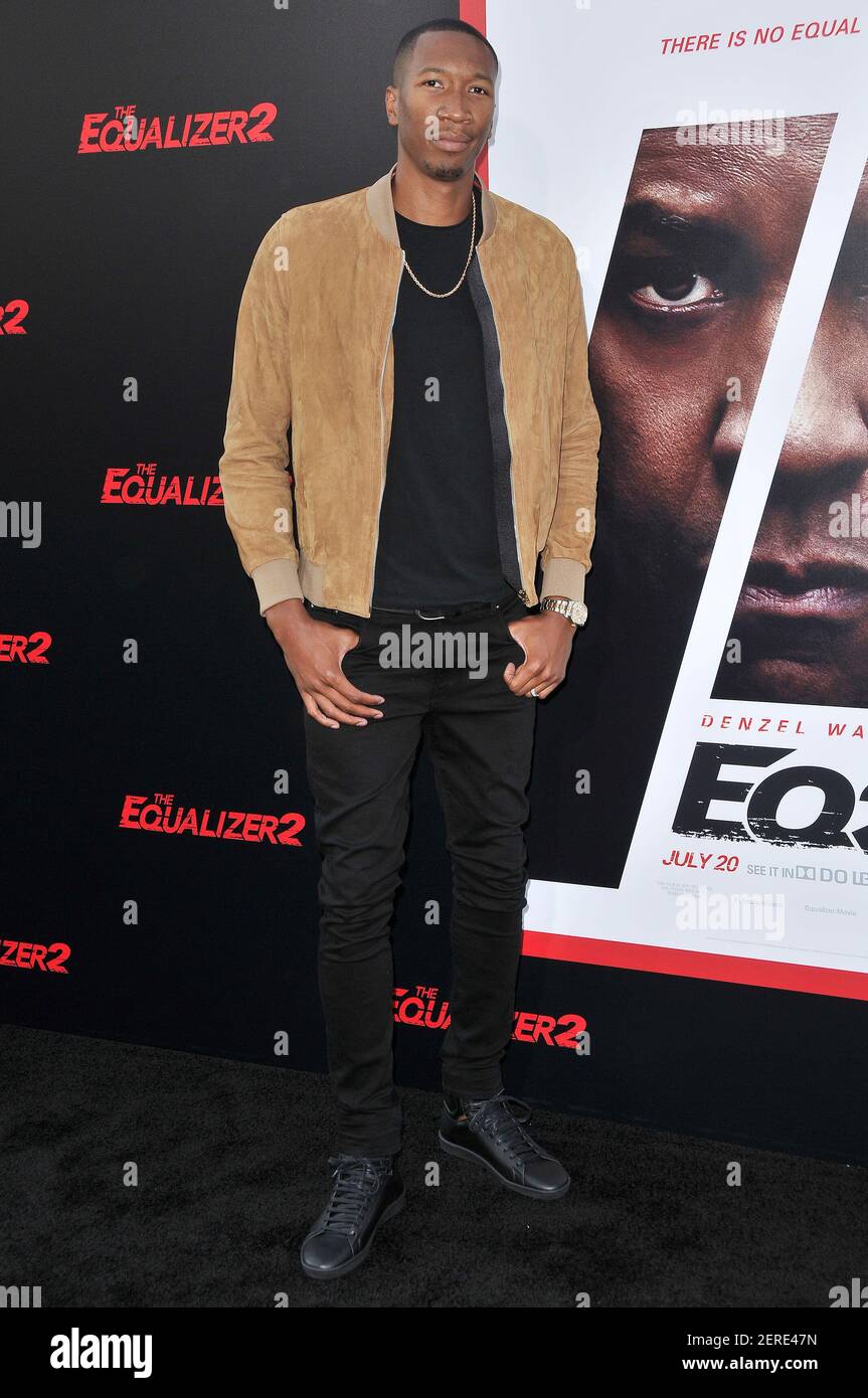 Wes Johnson arrives at "The Equalizer 2" Los Angeles Premiere held at ...