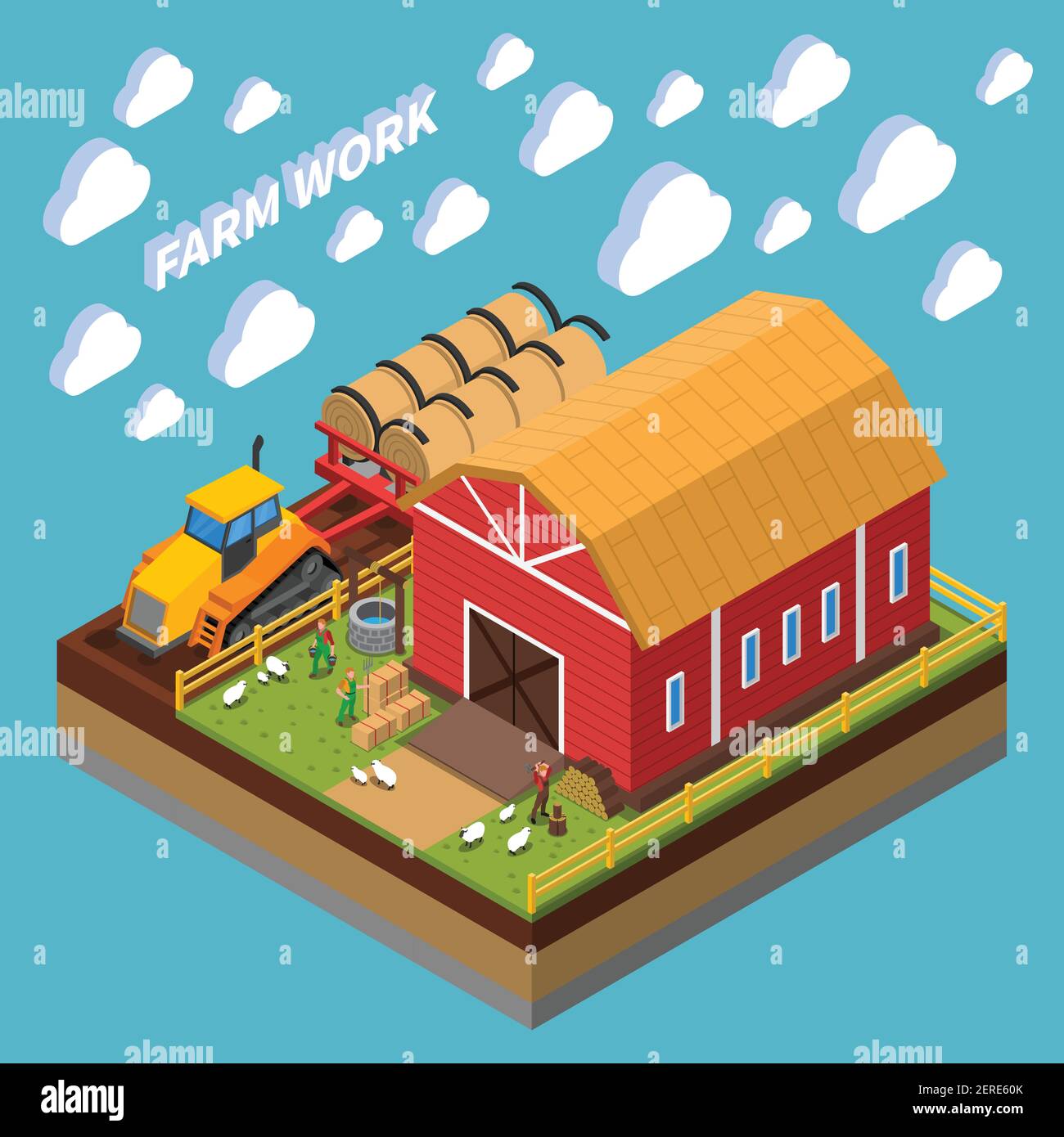 Farmers pets Stock Vector Images - Alamy