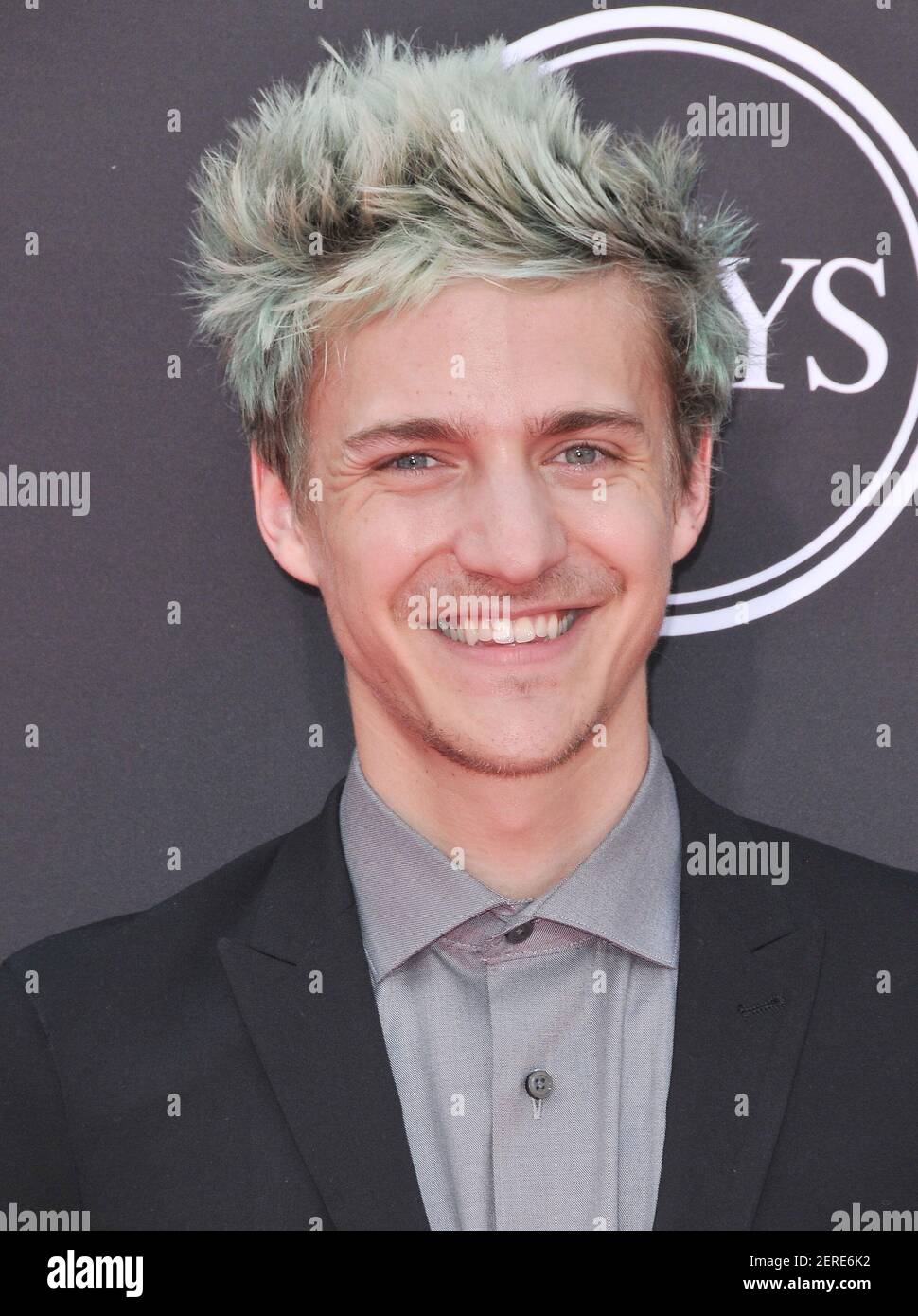 Ninja aka Tyler Blevins arrives at The 2018 ESPYS held at the Microsoft ...