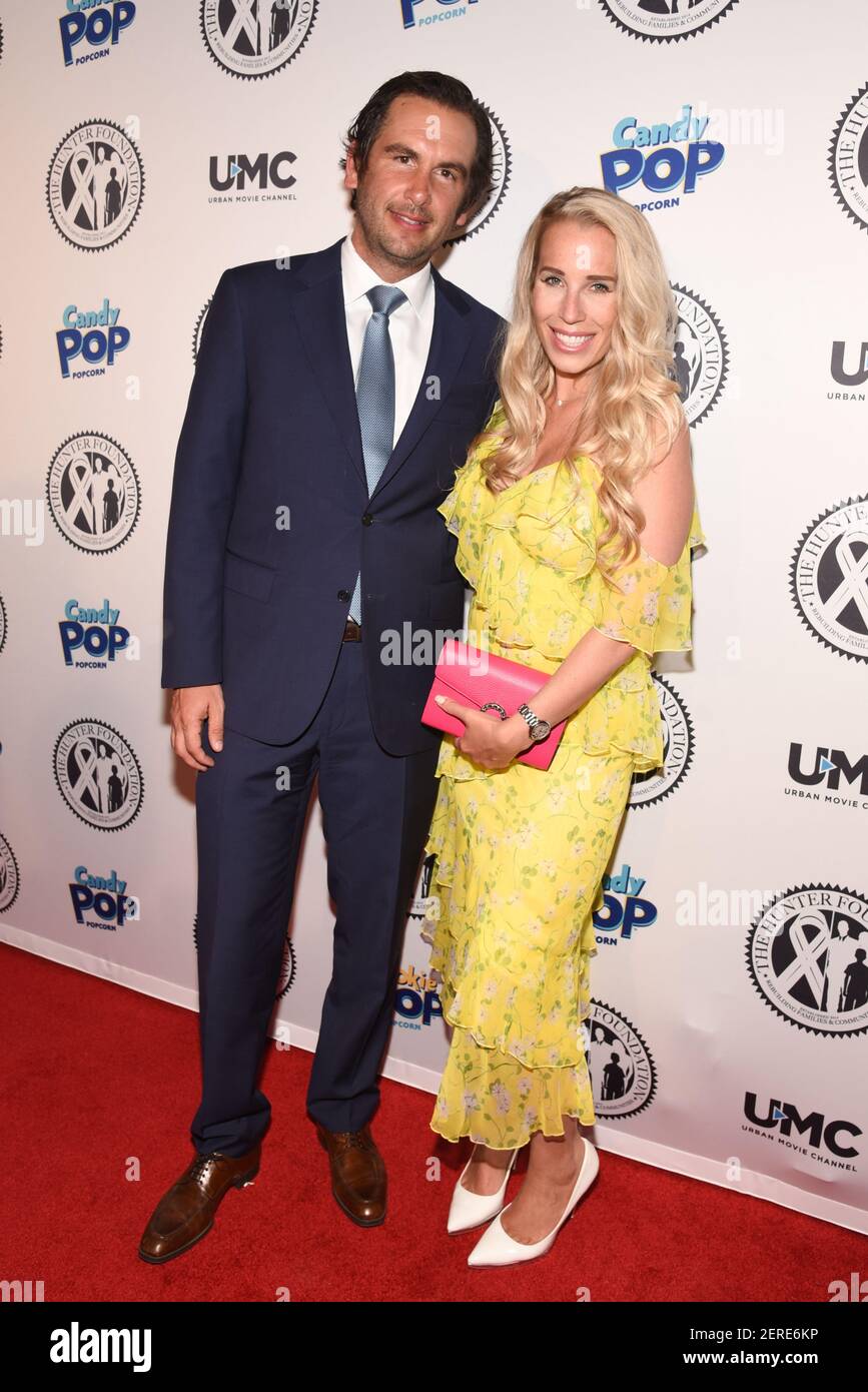 Steven Fulop, Mayor of Jersey City and wife Jaclyn Thompson attend ...