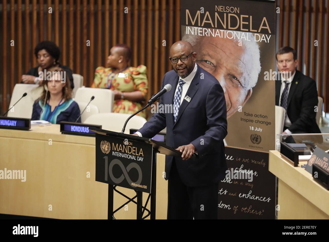 Forest Whitaker, UNESCO Special Envoy for Peace and Reconciliation and ...