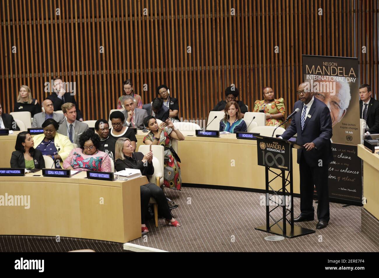 Forest Whitaker, UNESCO Special Envoy for Peace and Reconciliation and ...
