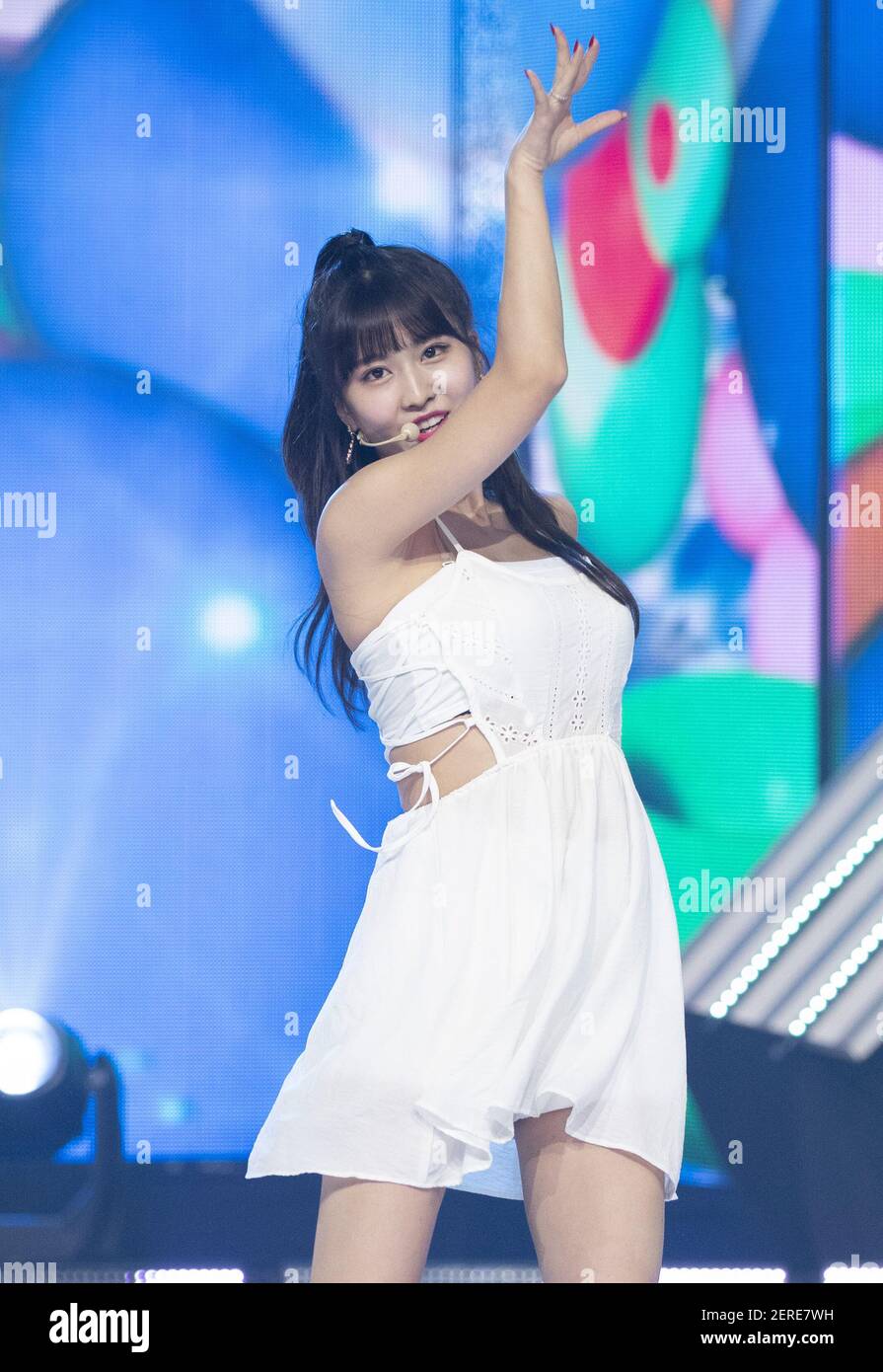 18 July 2018 - Goyang, South Korea : Japanese vocal Momo, member of K ...