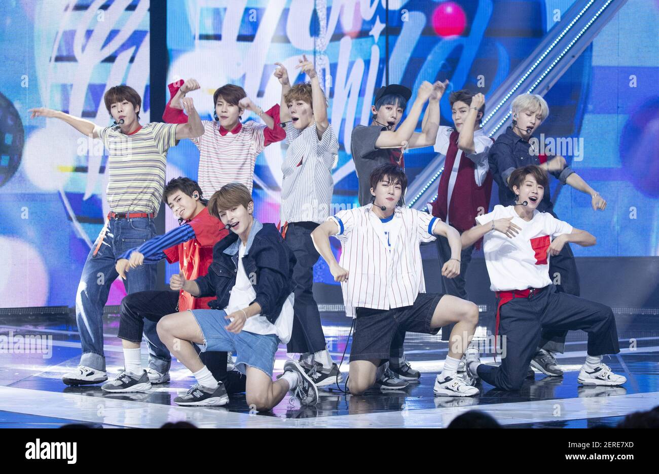18 July 2018 - Goyang, South Korea : South Korean boys band Golden ...