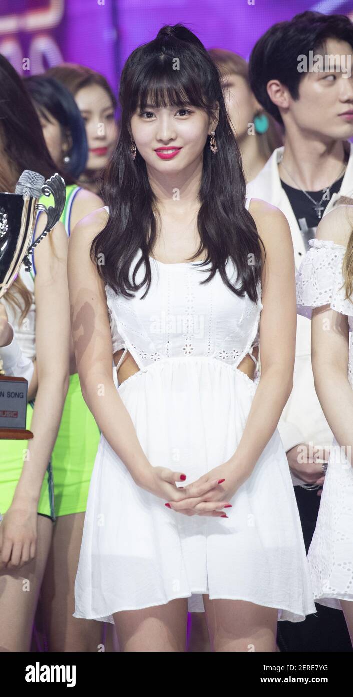 18 July 2018 - Goyang, South Korea : Japanese vocal Momo, member of K ...