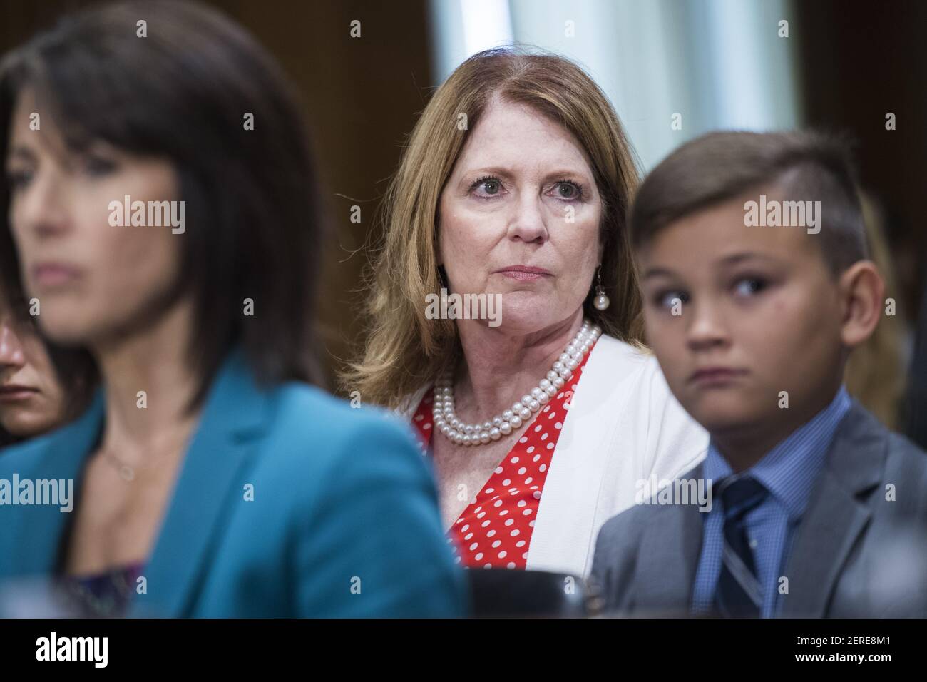 UNITED STATES - JULY 18: Susan Pompeo, wife of Secretary of State Mike ...