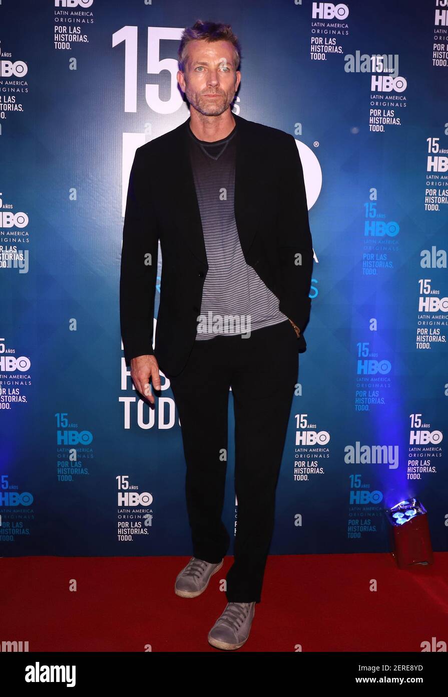 Martijn Kuiper at 15 th aniversary HBO Latin America Red Carpet Mexico ...