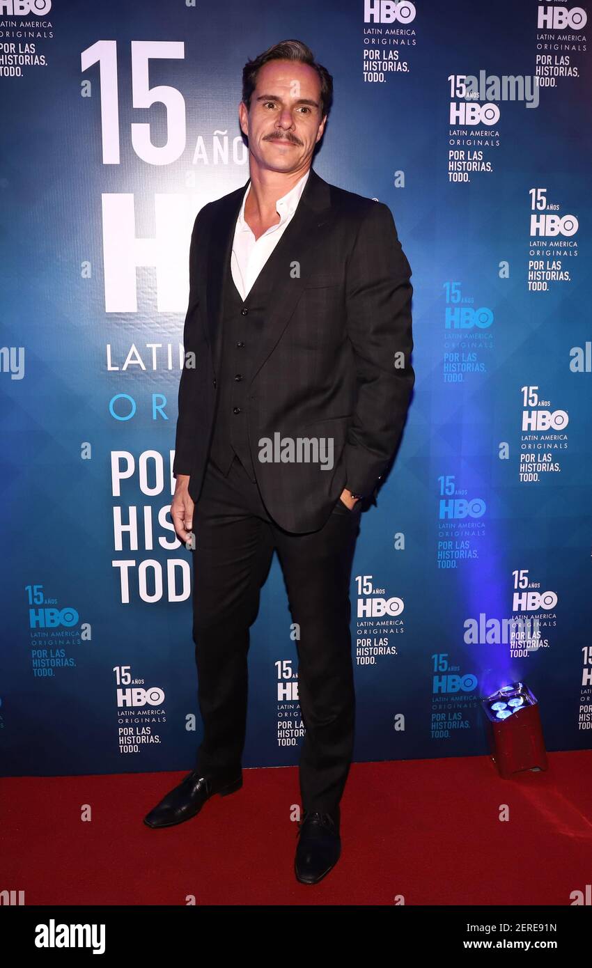 Tony Dalton at 15 th aniversary HBO Latin America Red Carpet Mexico ...
