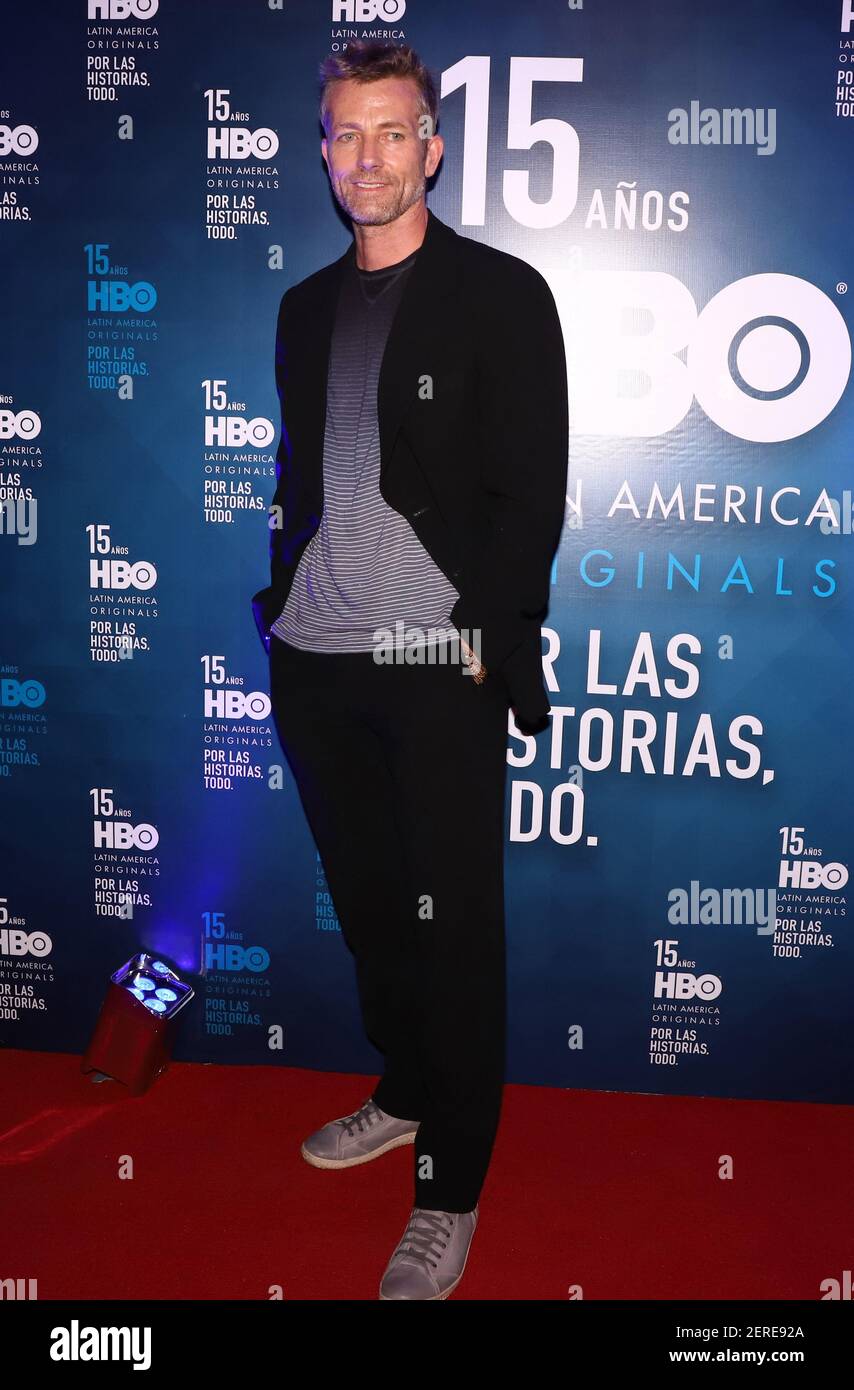 Martijn Kuiper at 15 th aniversary HBO Latin America Red Carpet Mexico ...