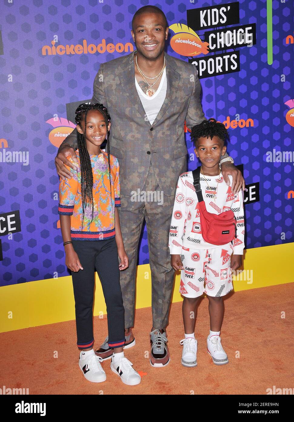 (L-R) Aaliyah Tucker, P.J. Tucker and King Tucker at the Nickelodeon's ...