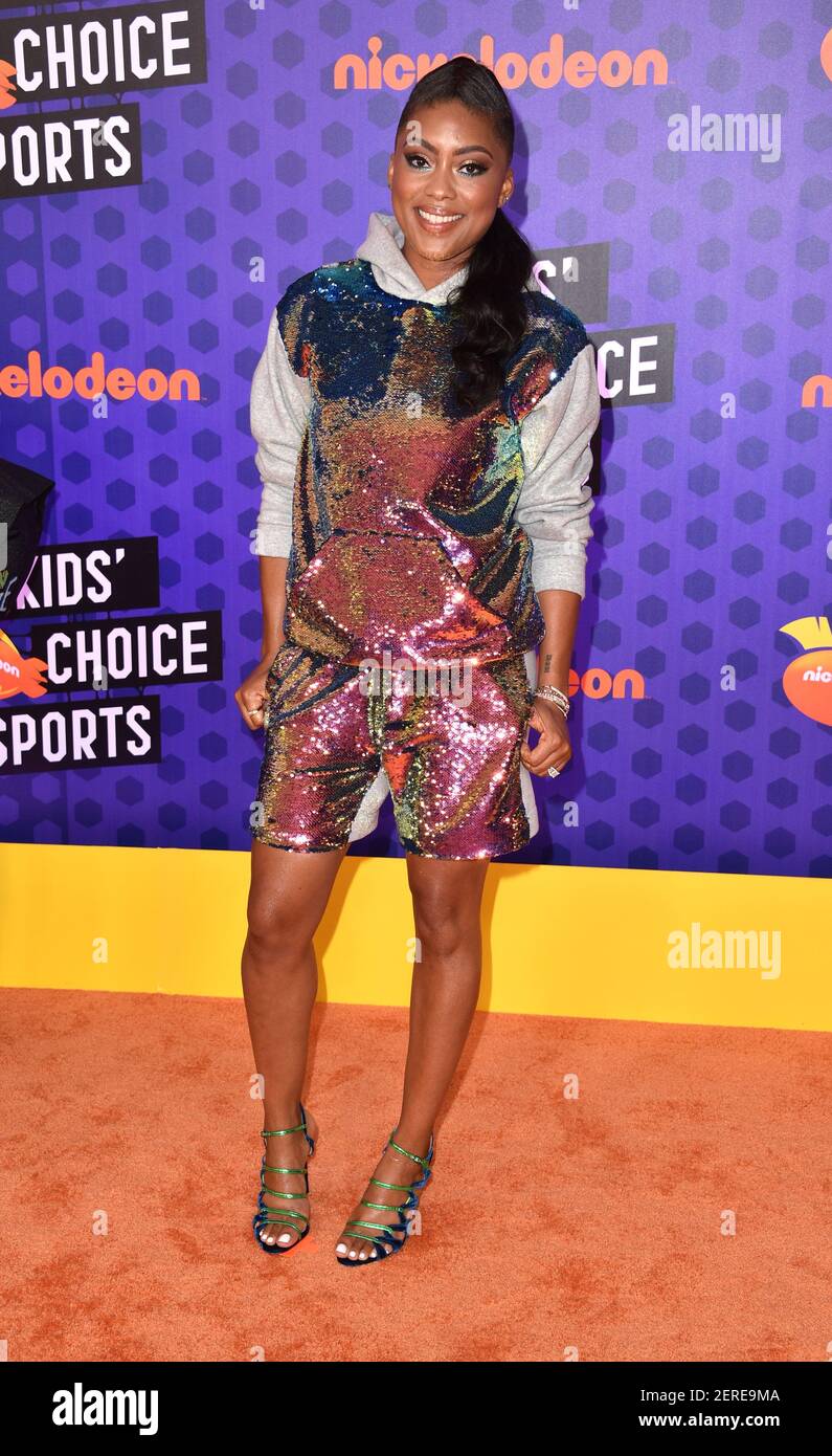 SANTA MONICA - JULY 19: Jada Crawley arrives at the Nickelodeon Kids ...