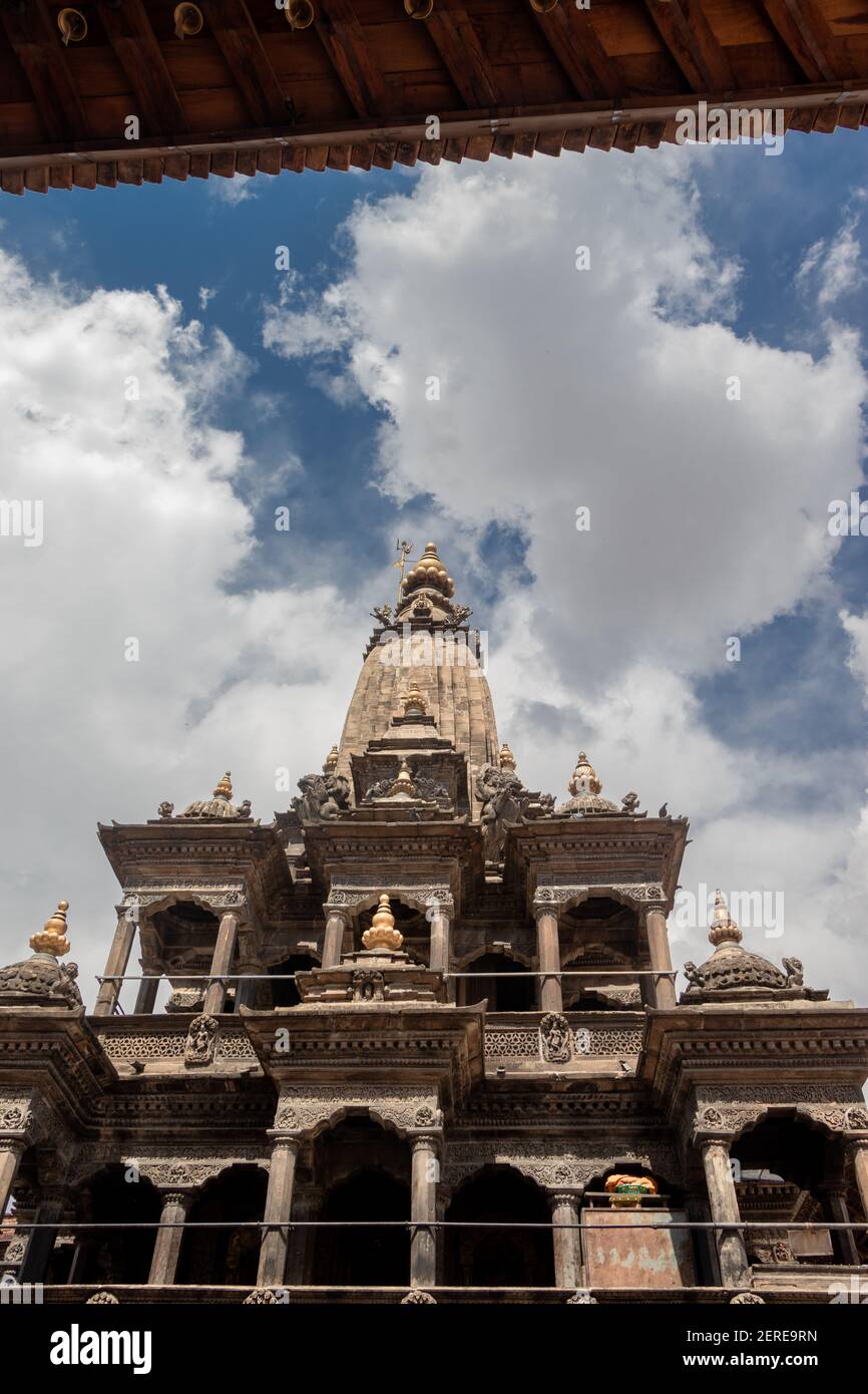 The krishna mandir temple in patan hi-res stock photography and images ...