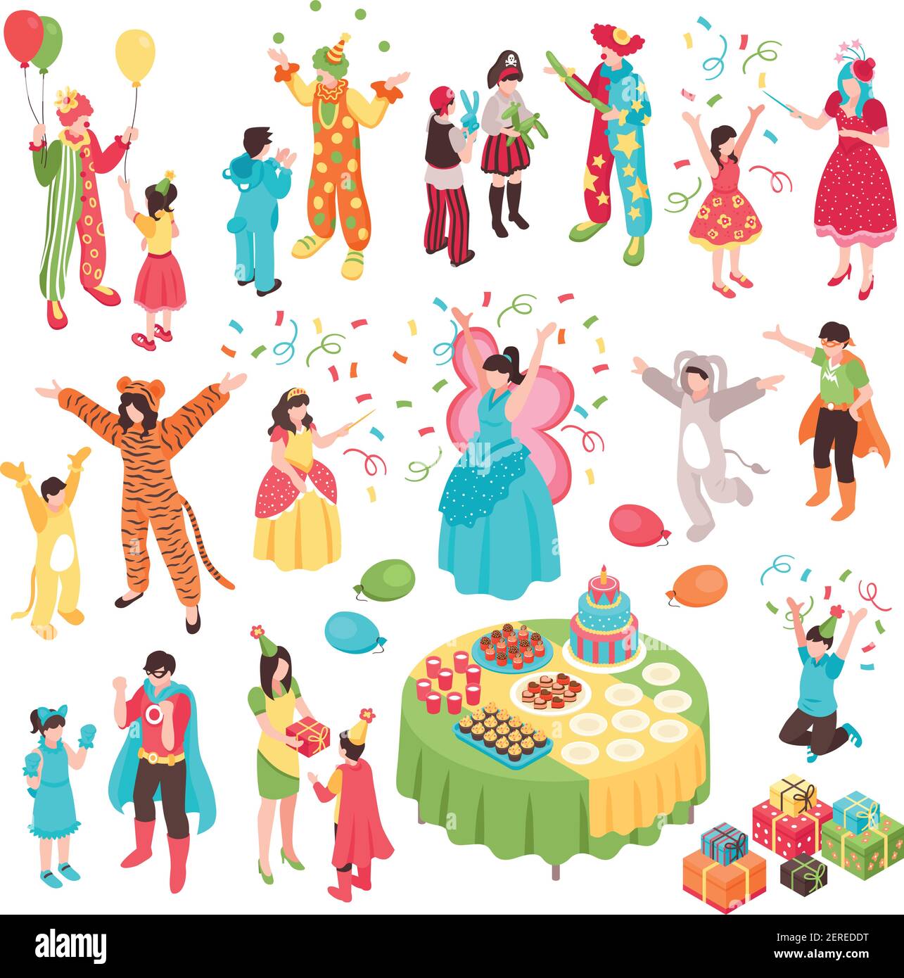 Professional entertainers Stock Vector Images - Alamy