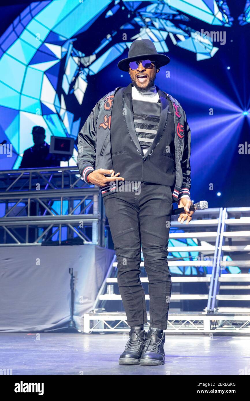 Usher (Usher Raymond IV) during the Special Olympics 50th Anniversary ...