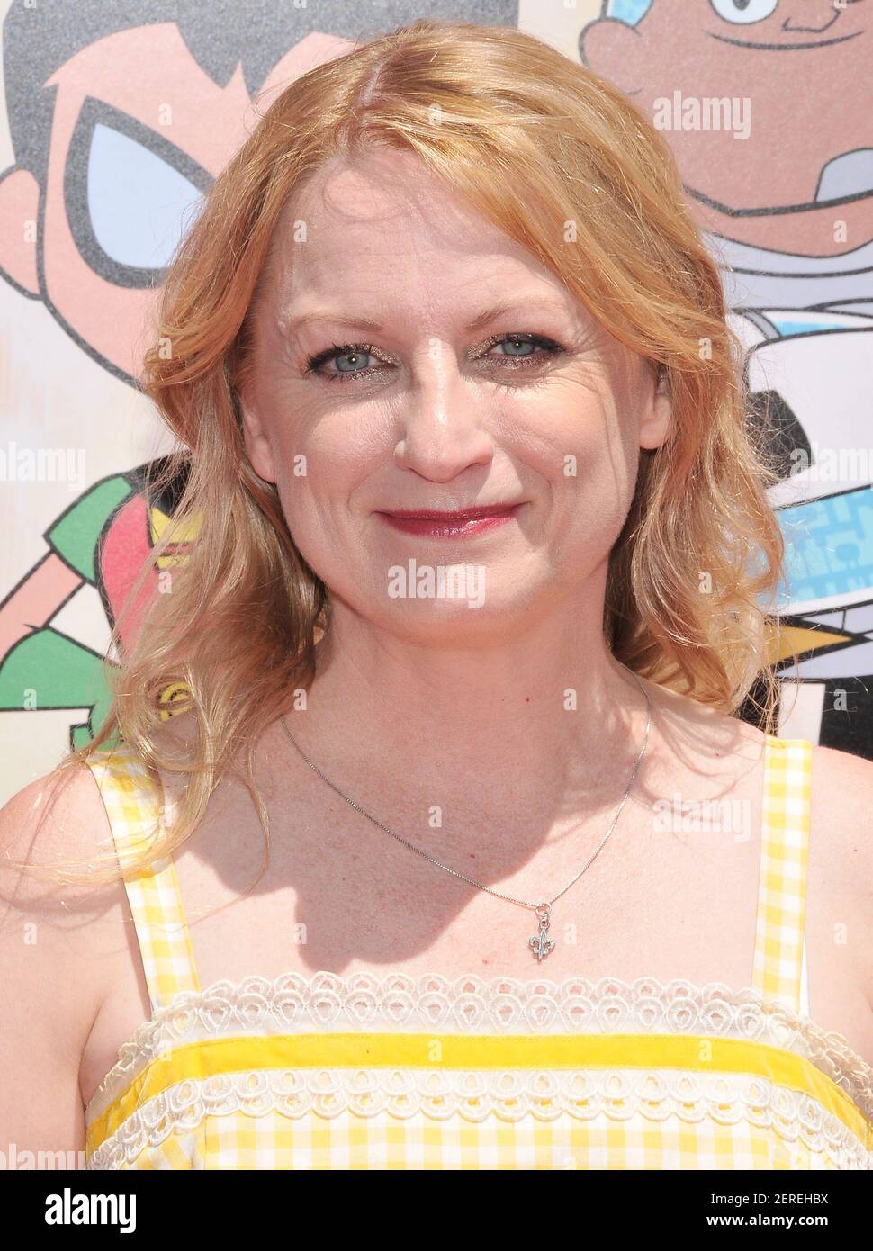 Hynden Walch arrives at the "Teen Titans Go! To The Movies" Los Angeles ...