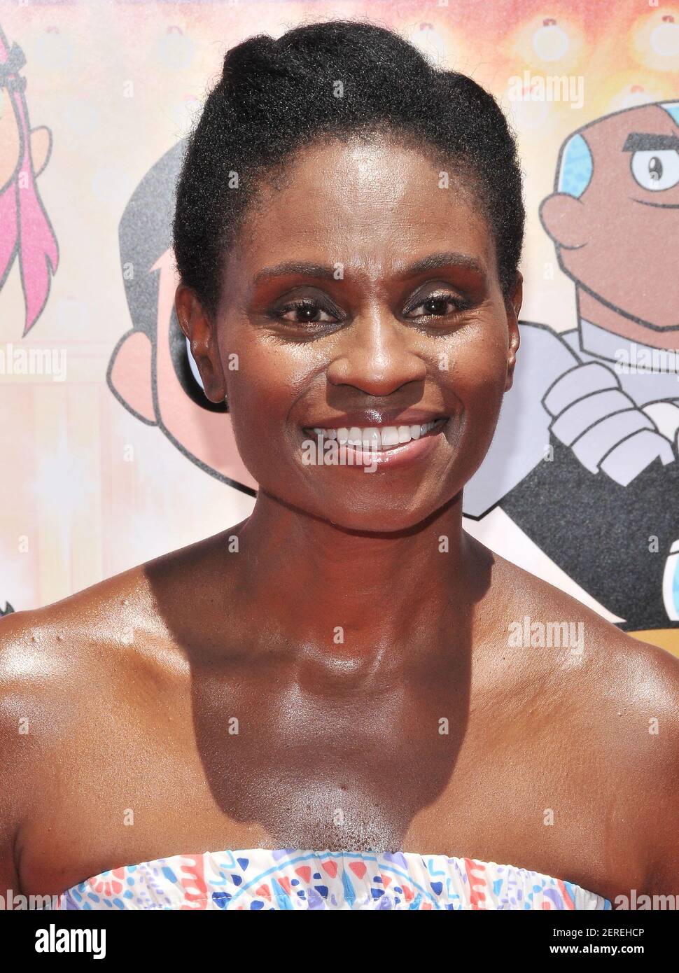 Adina Porter arrives at the "Teen Titans Go! To The Movies" Los Angeles ...
