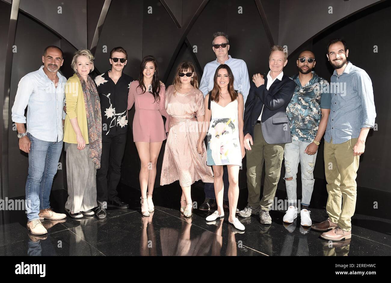 SAN DIEGO - JULY 22: (L-R) Cast members Navid Negahban, Jean Smart, Dan ...