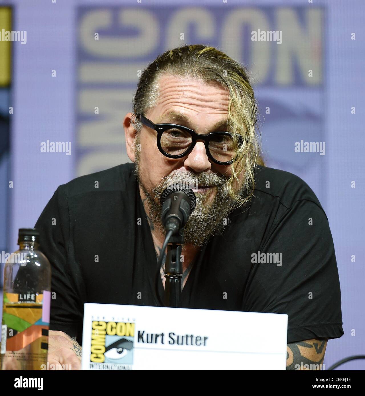 SAN DIEGO - JULY 22: Creator Kurt Sutter during the MAYANS M.C. panel ...