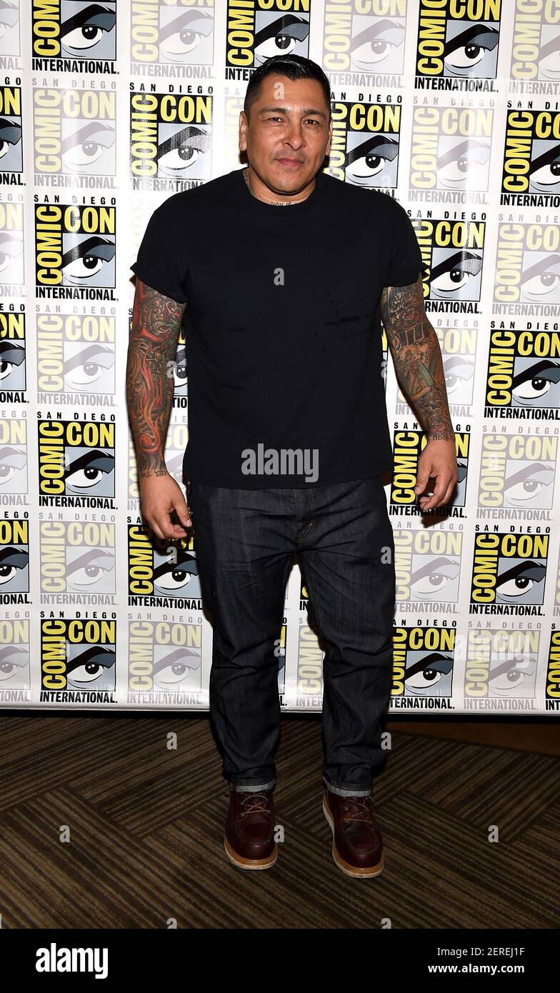 SAN DIEGO - JULY 22: Cast member Frankie Loyal during the MAYANS M.C ...