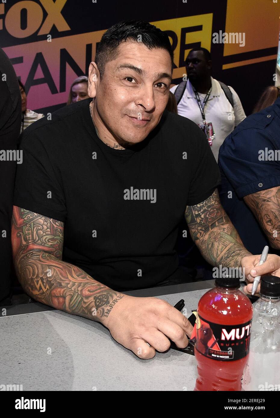 SAN DIEGO - JULY 22: Cast member Frankie Loyal during the MAYANS M.C ...