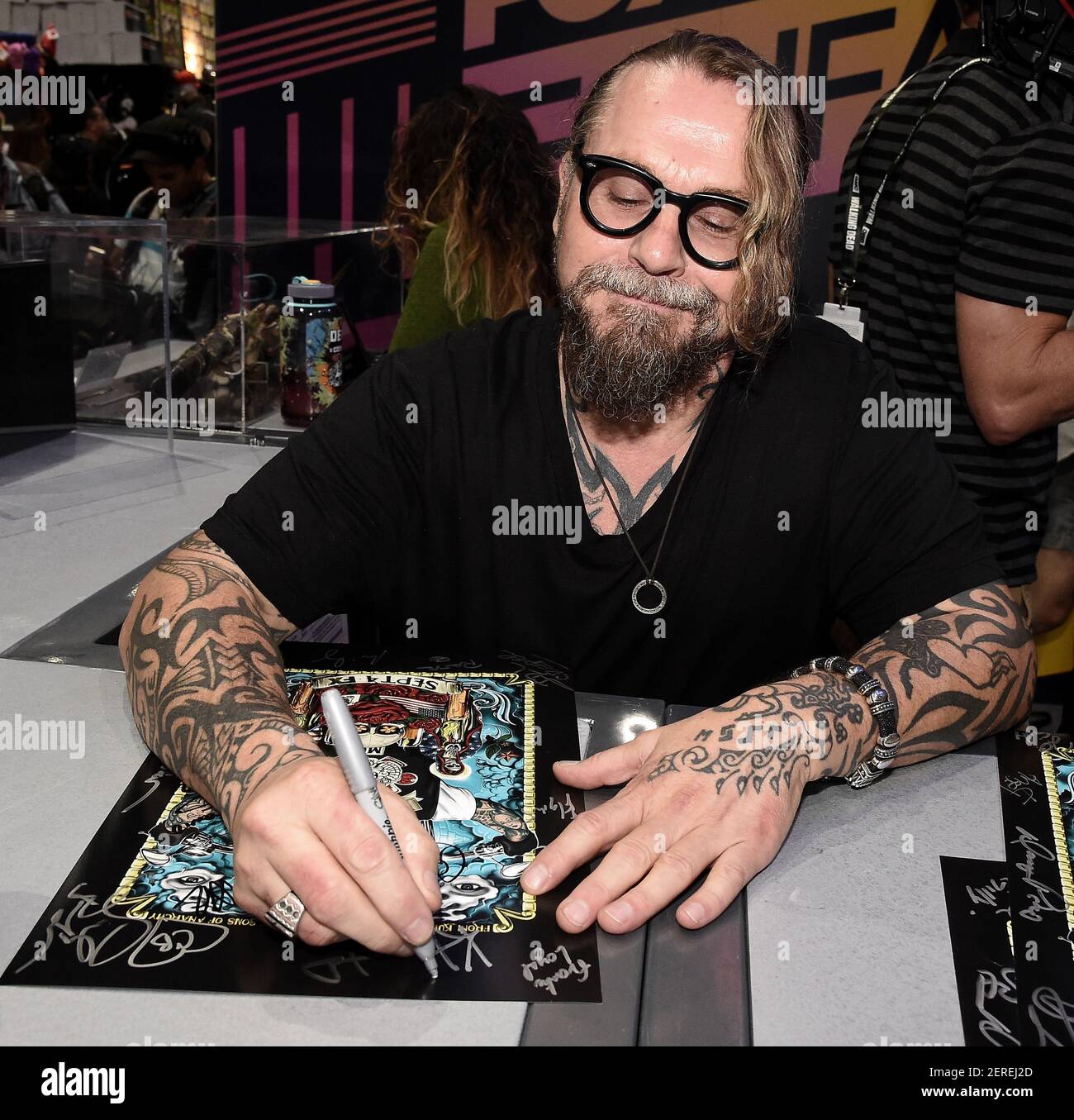 SAN DIEGO - JULY 22: Creator Kurt Sutter during the MAYANS M.C. booth ...