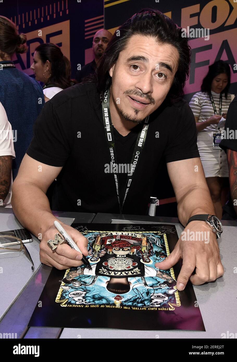 SAN DIEGO - JULY 22: Cast member Antonio Jaramillo during the MAYANS M ...