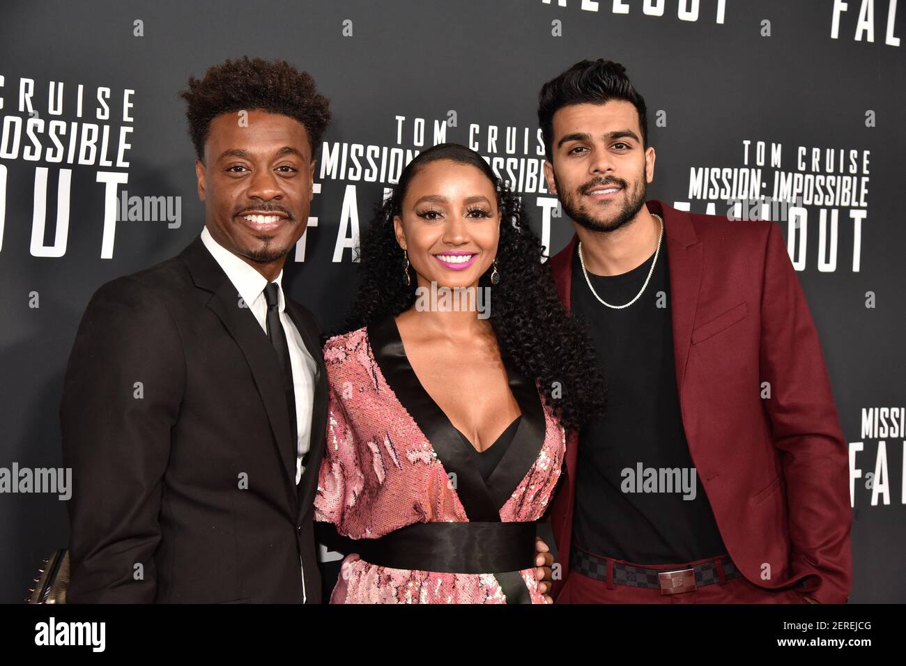 Jahun Jones, Isadora Ortega , Adam Waheed attends the "Mission ...
