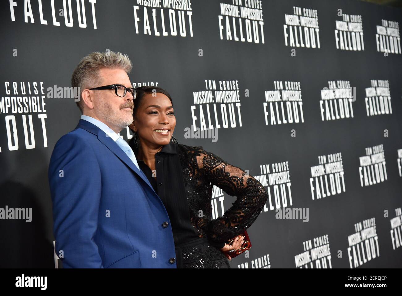 WASHINGTON, DC ÐJULY 22:Christopher McQuarrie and Angela Bassett attend ...