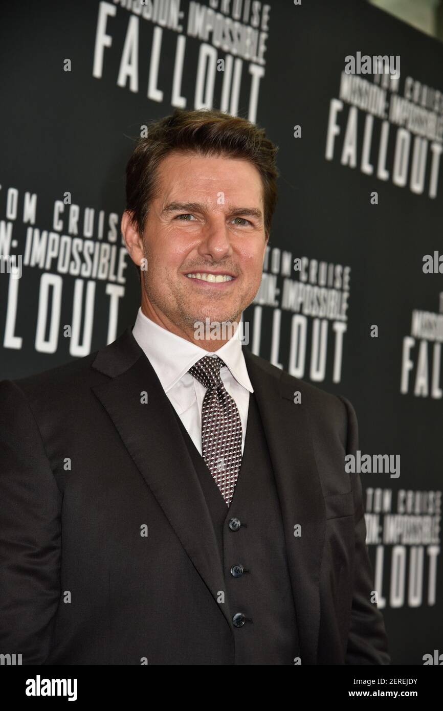 Actor Tom Cruise attends the "Mission: Impossible -Fallout" US Premiere ...