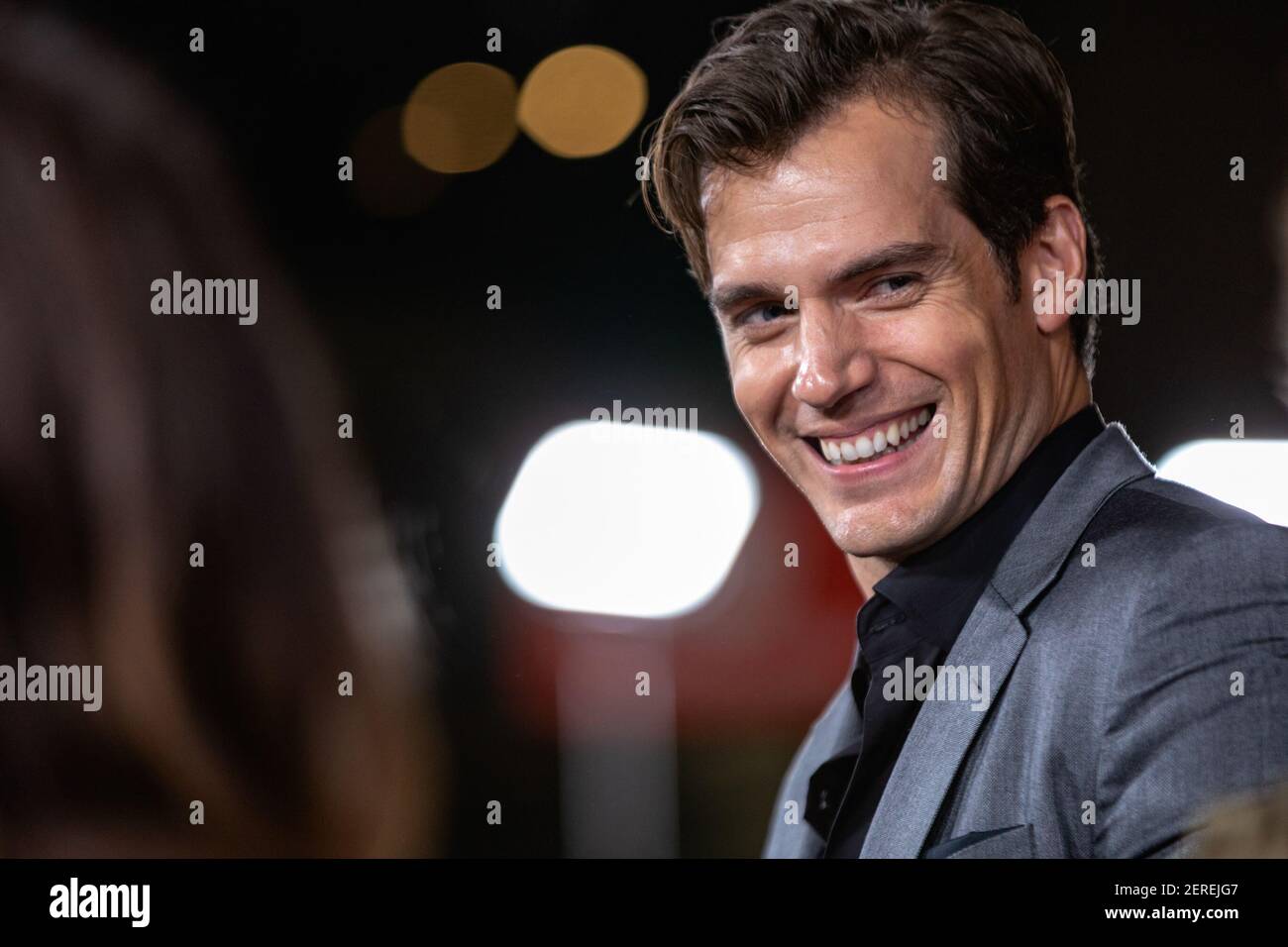 Actor Henry Cavill who plays "August Walker" in Mission: Impossible ...