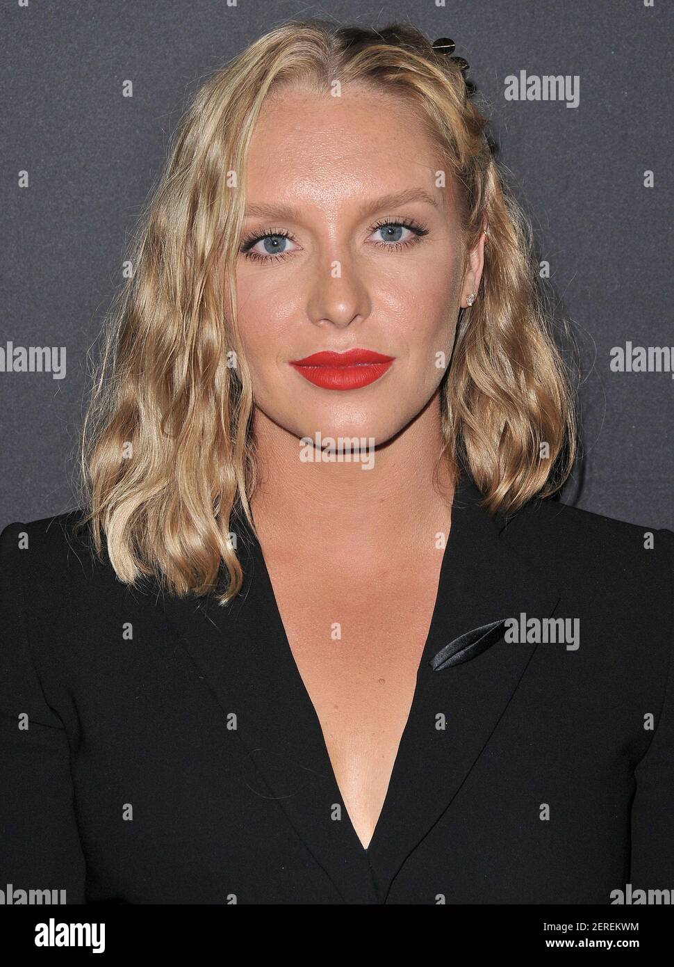 Annie Starke arrives at "The Wife" Los Angeles Premiere held at the ...