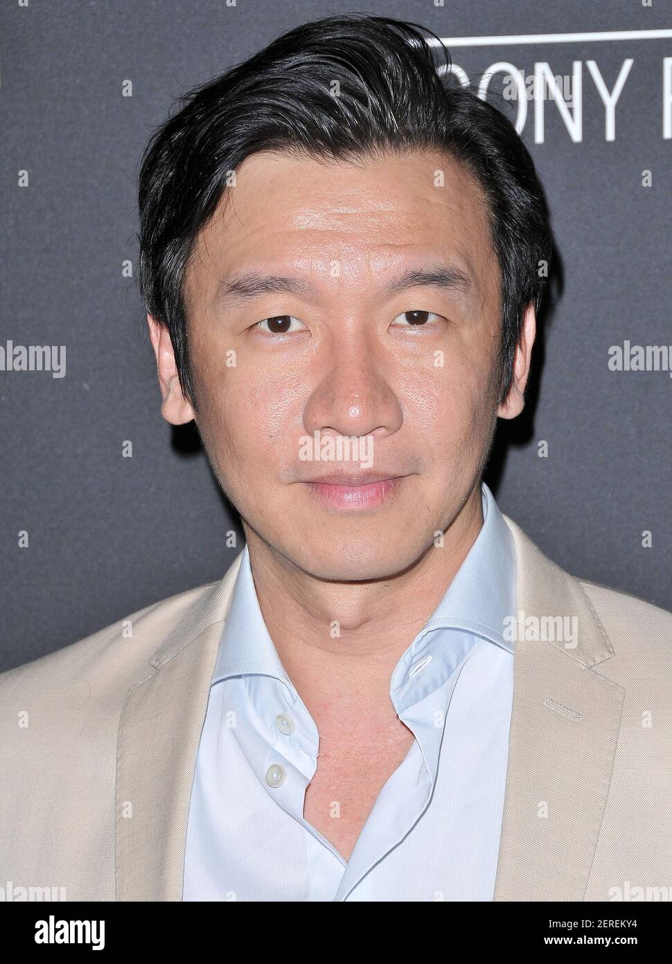 Chin Han arrives at "The Wife" Los Angeles Premiere held at the Pacific ...