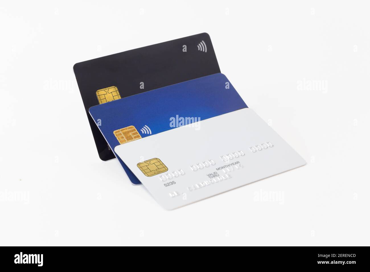 Blue credit cards hi-res stock photography and images - Alamy