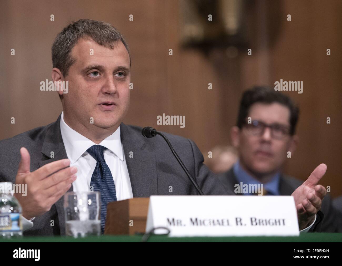 Michael R. Bright testifies before the United States Senate Committee ...