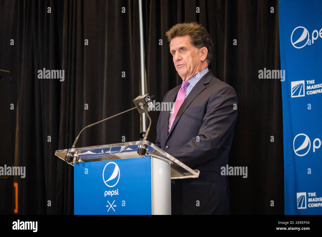 Al Carey; PepsiCo North America CEO at Madison Square Garden as MSG ...