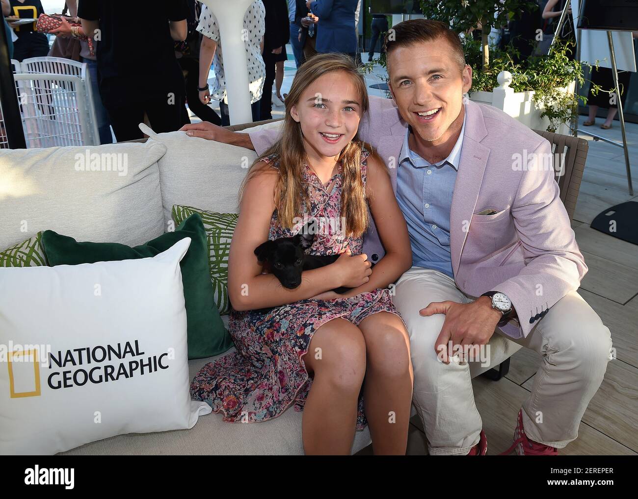 BEVERLY HILLS - JULY 24: Shea Hephner and Jeff Hephner at National ...