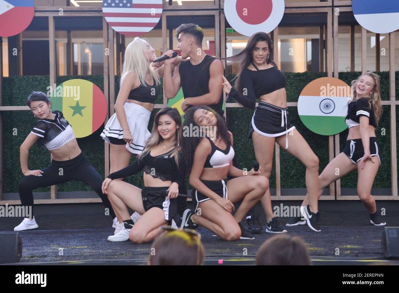 Simon Fuller's new Global Pop Group NOW UNITED at the NOW UNITED Live ...