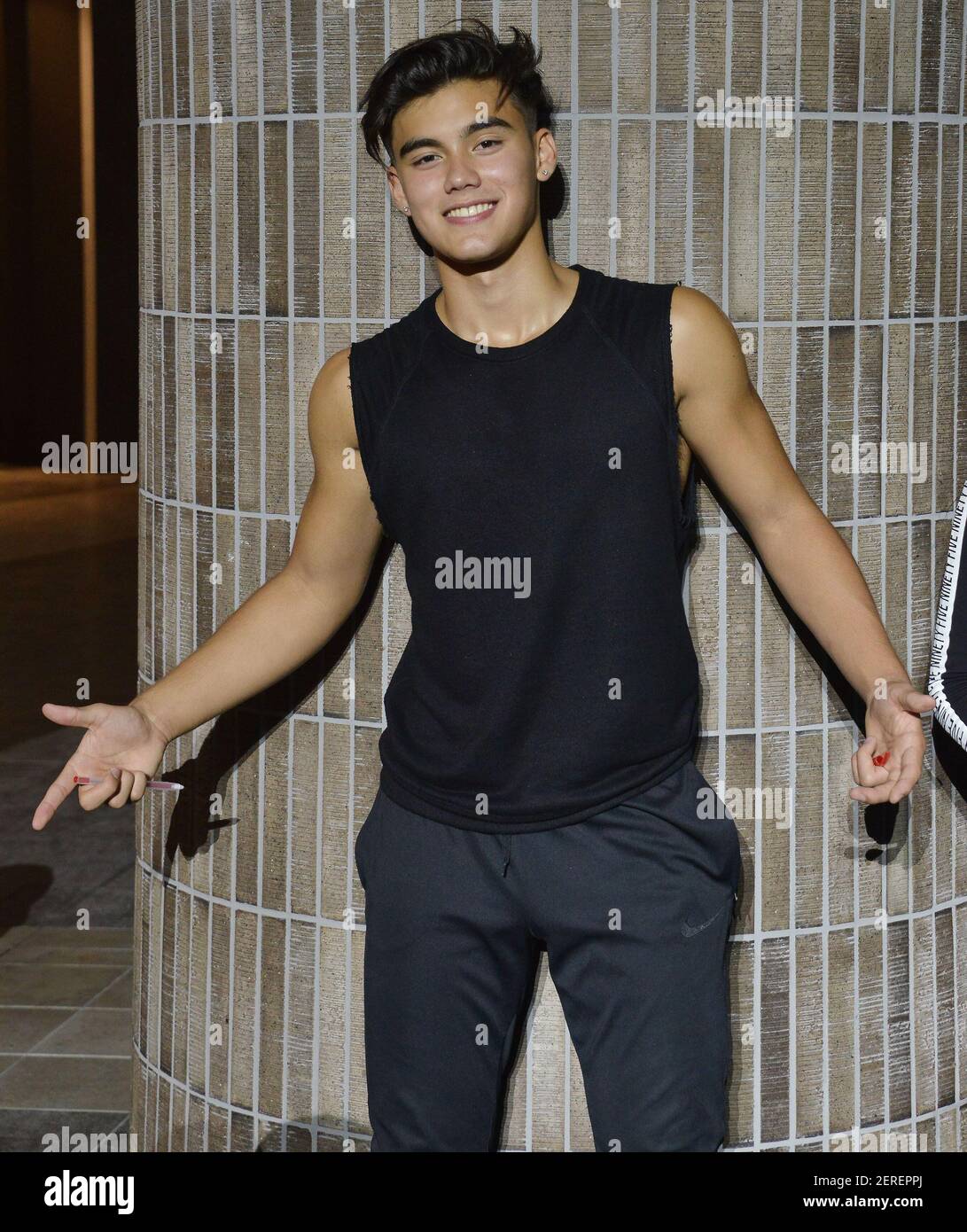 Bailey May of NOW UNITED at the NOW UNITED Live Performance held at the ...
