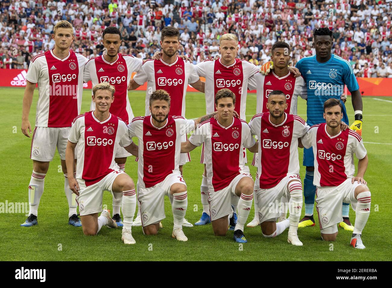 AMSTERDAM, Ajax - Sturm Graz , football, season 2018-2019, Johan ...