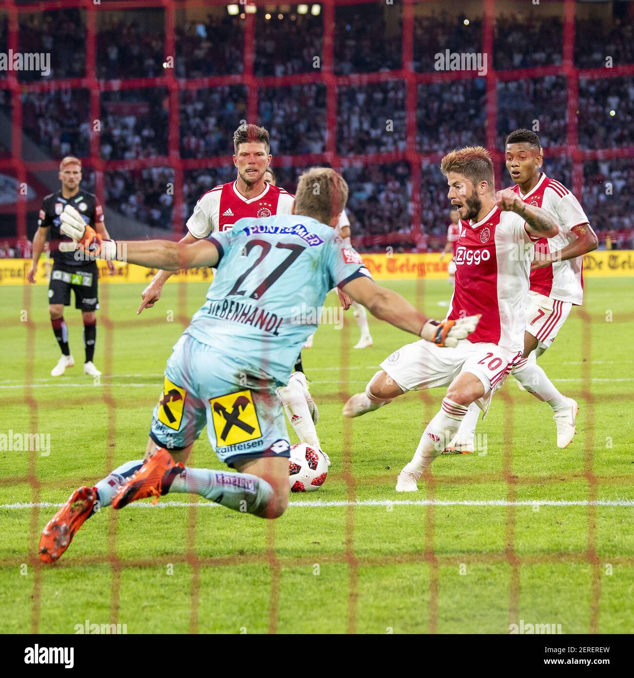 AMSTERDAM, Ajax - Sturm Graz , football, season 2018-2019, Johan ...