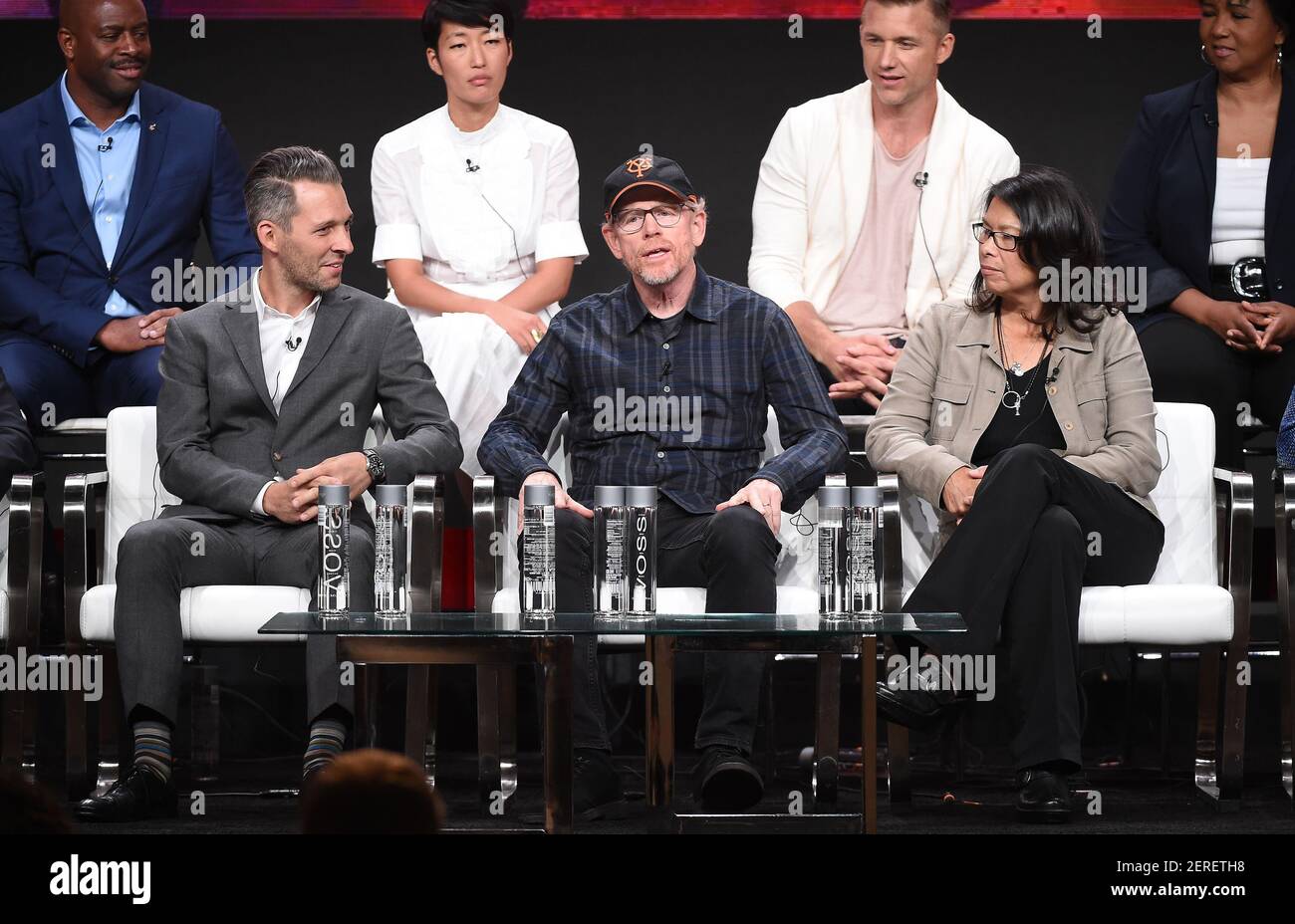 BEVERLY HILLS - JULY 25: (L-R) Executive Producers Justin Wilkes and ...