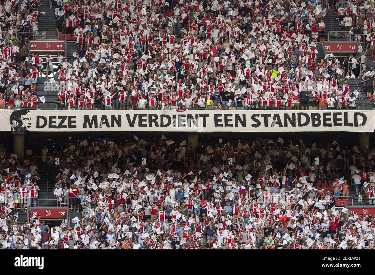 AMSTERDAM, Ajax - Sturm Graz , football, season 2018-2019, Johan ...