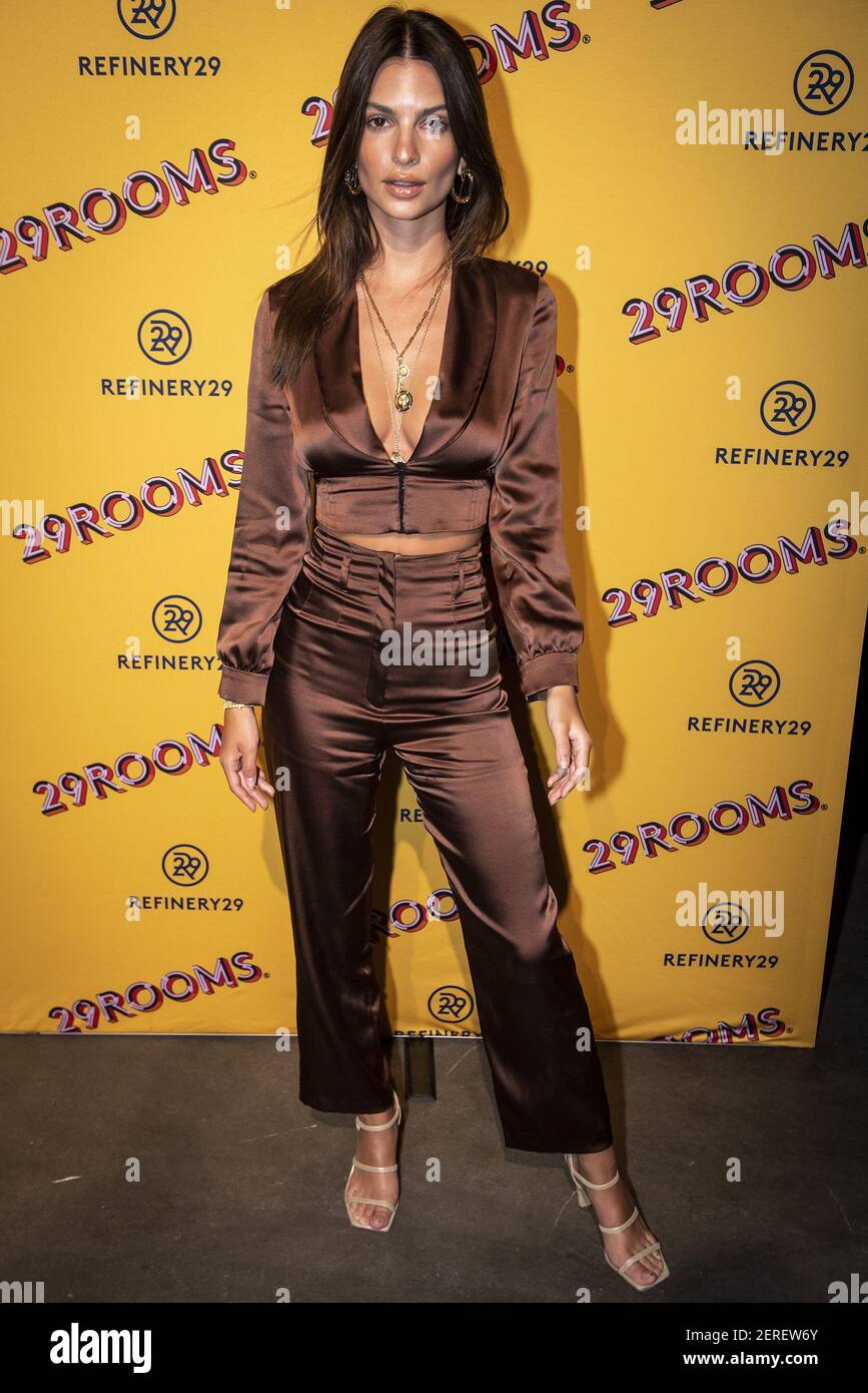 Emily Ratajkowski attends â€œRefinery29â€™s 29Rooms: Turn it Into Art,â ...