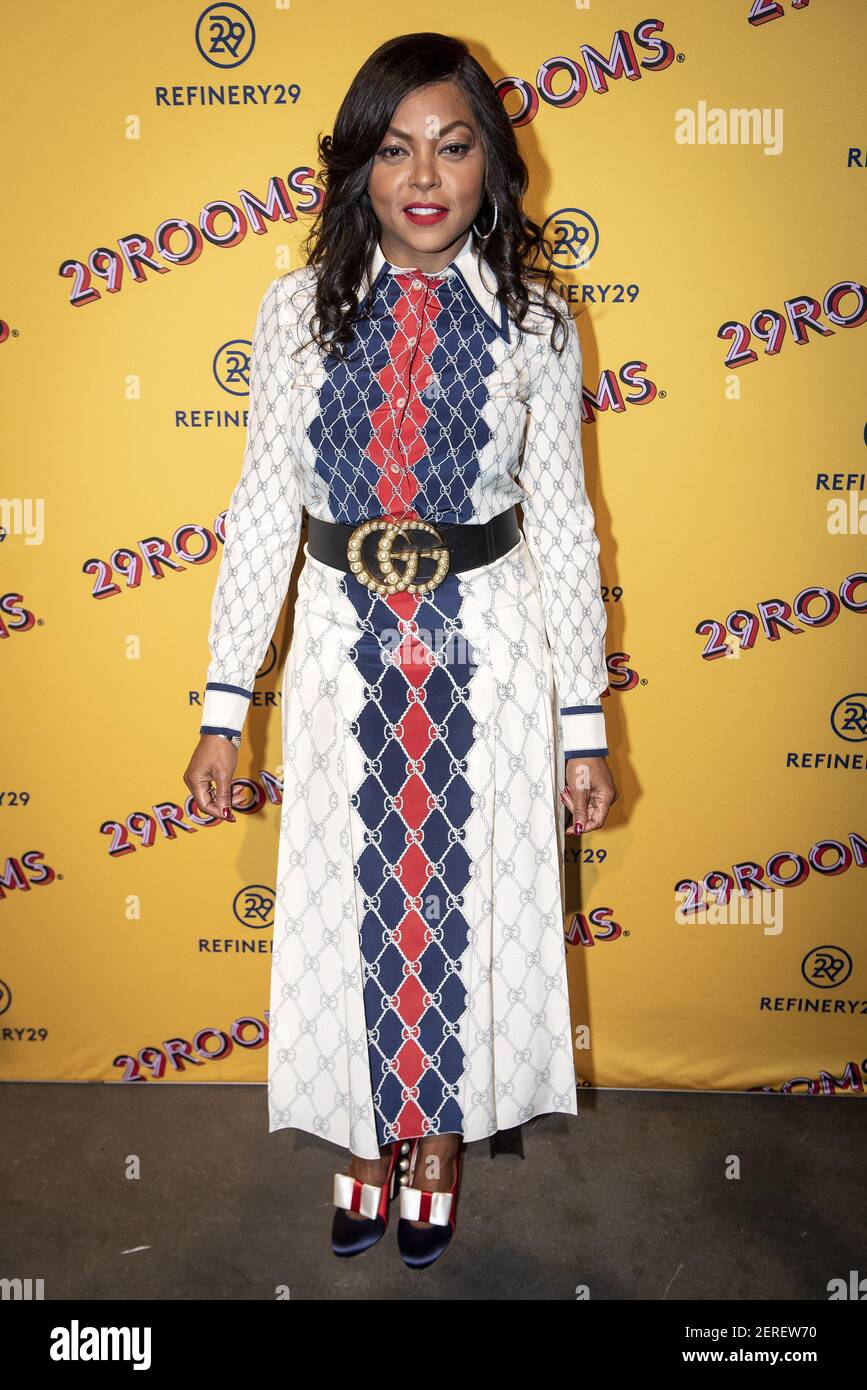 Taraji Henson attends â€œRefinery29â€™s 29Rooms: Turn it Into Art,â€ on ...