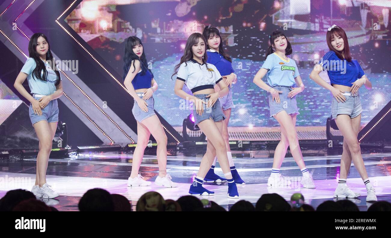 25 July 2018 - Goyang, South Korea : South Korean K-Pop girl group ...